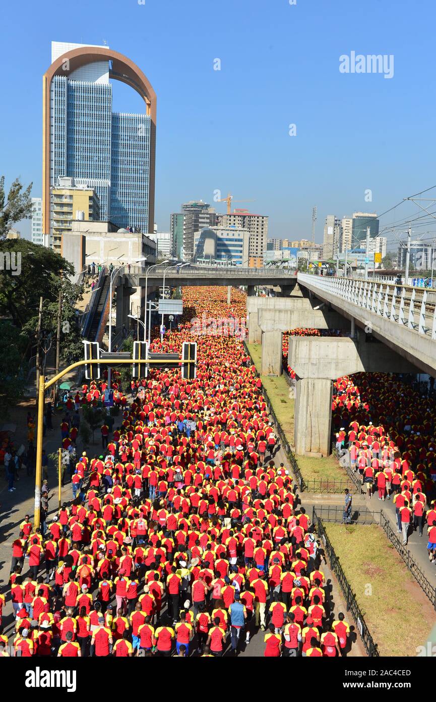 Ethiopia. 26th Nov, 2017. A general overall view of the of the 17th ...