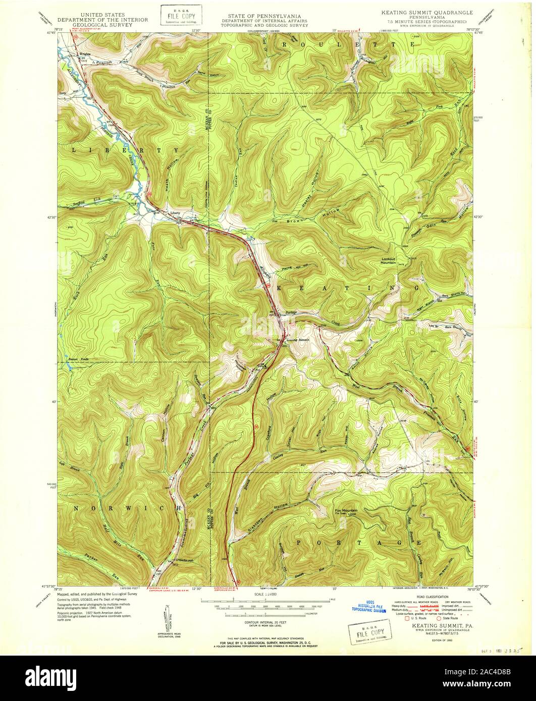 Keating summit hi-res stock photography and images - Alamy