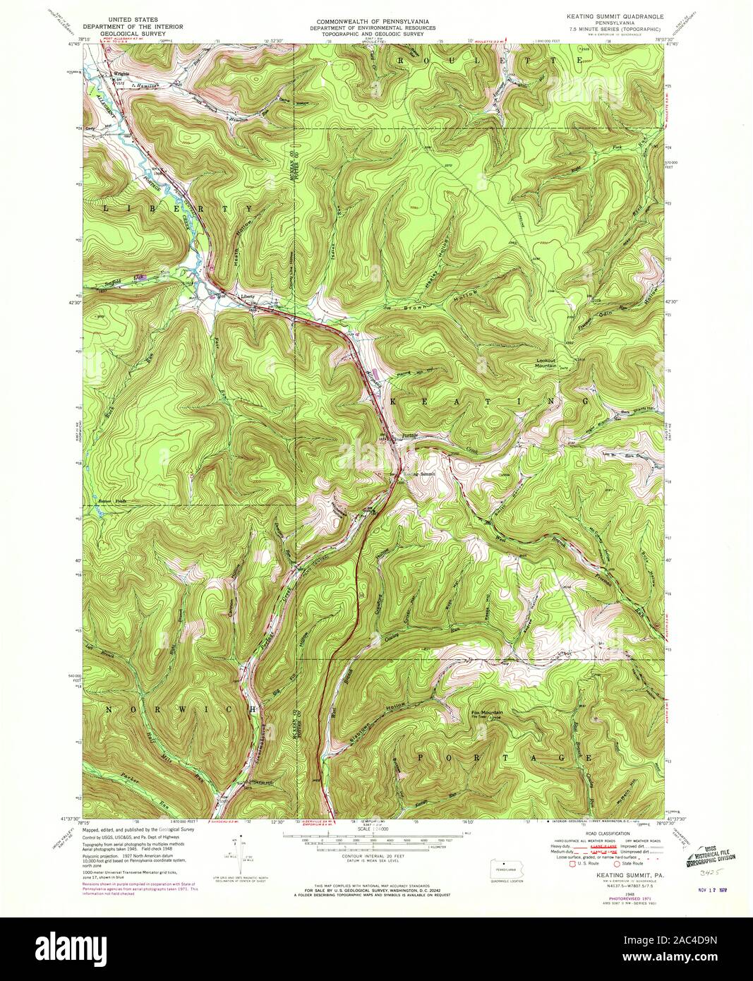 Keating summit hi-res stock photography and images - Alamy