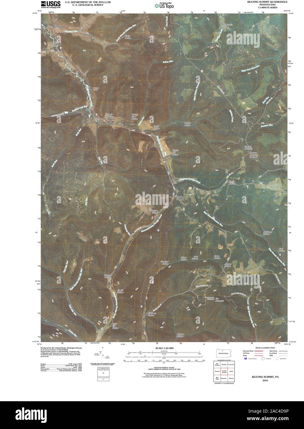 Keating summit hi-res stock photography and images - Alamy