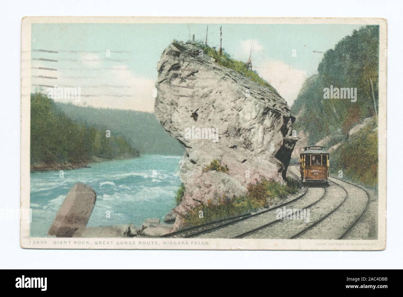 Giant Rock, Great Gorge Route, Niagara Falls, NY 1908-1909Giant Rock ...
