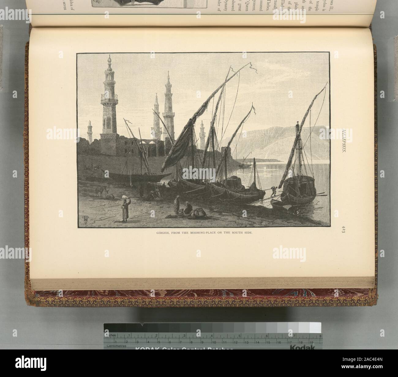 Girgeh, from the mooring-place on the south side Colonel Wilson ...