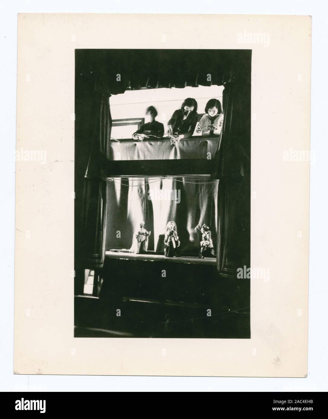 Giving a Puppet Show Giving a Puppet Show; Giving a Puppet Show Stock ...