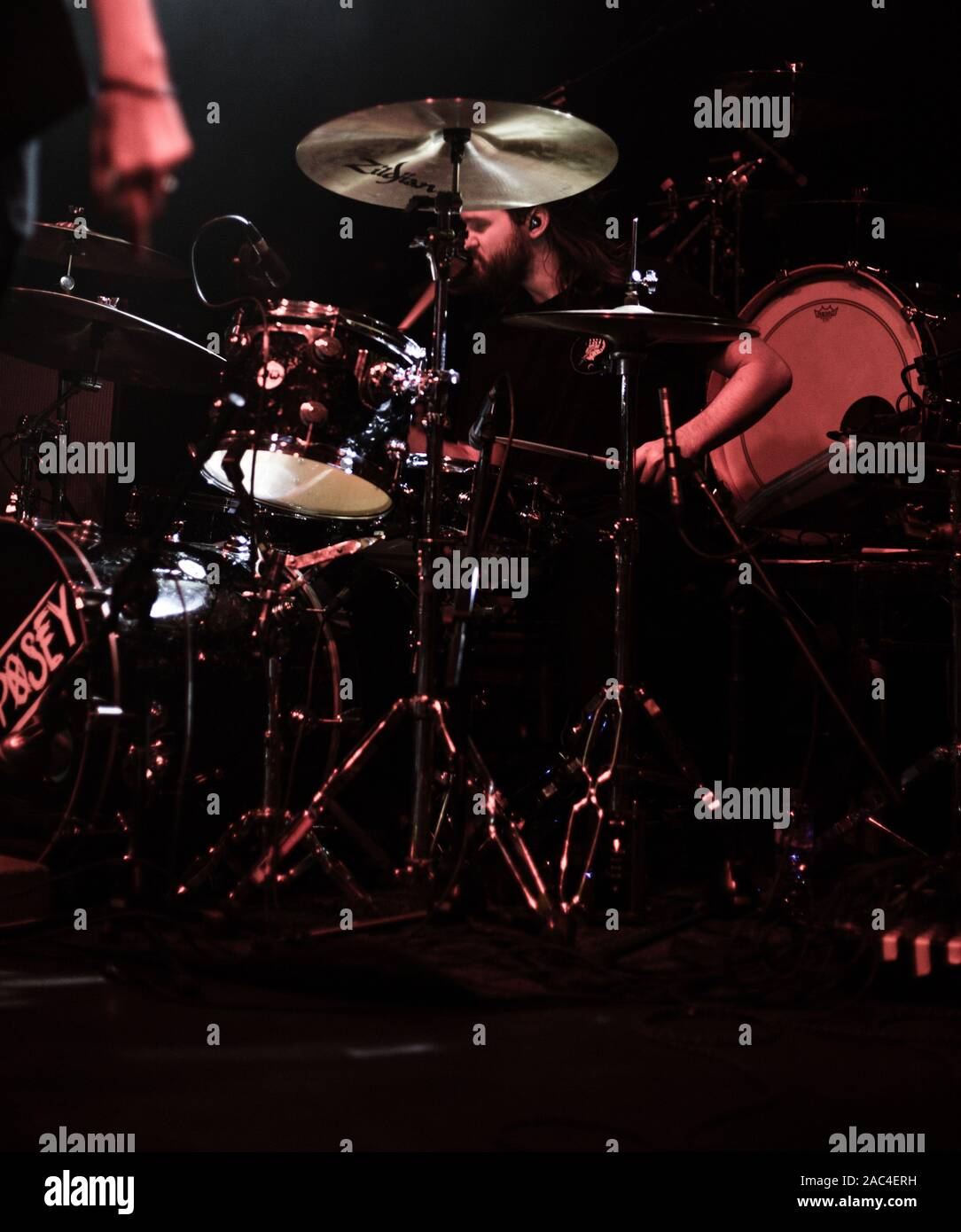 Dead Posey live at Manchester academy november 2019 Stock Photo - Alamy