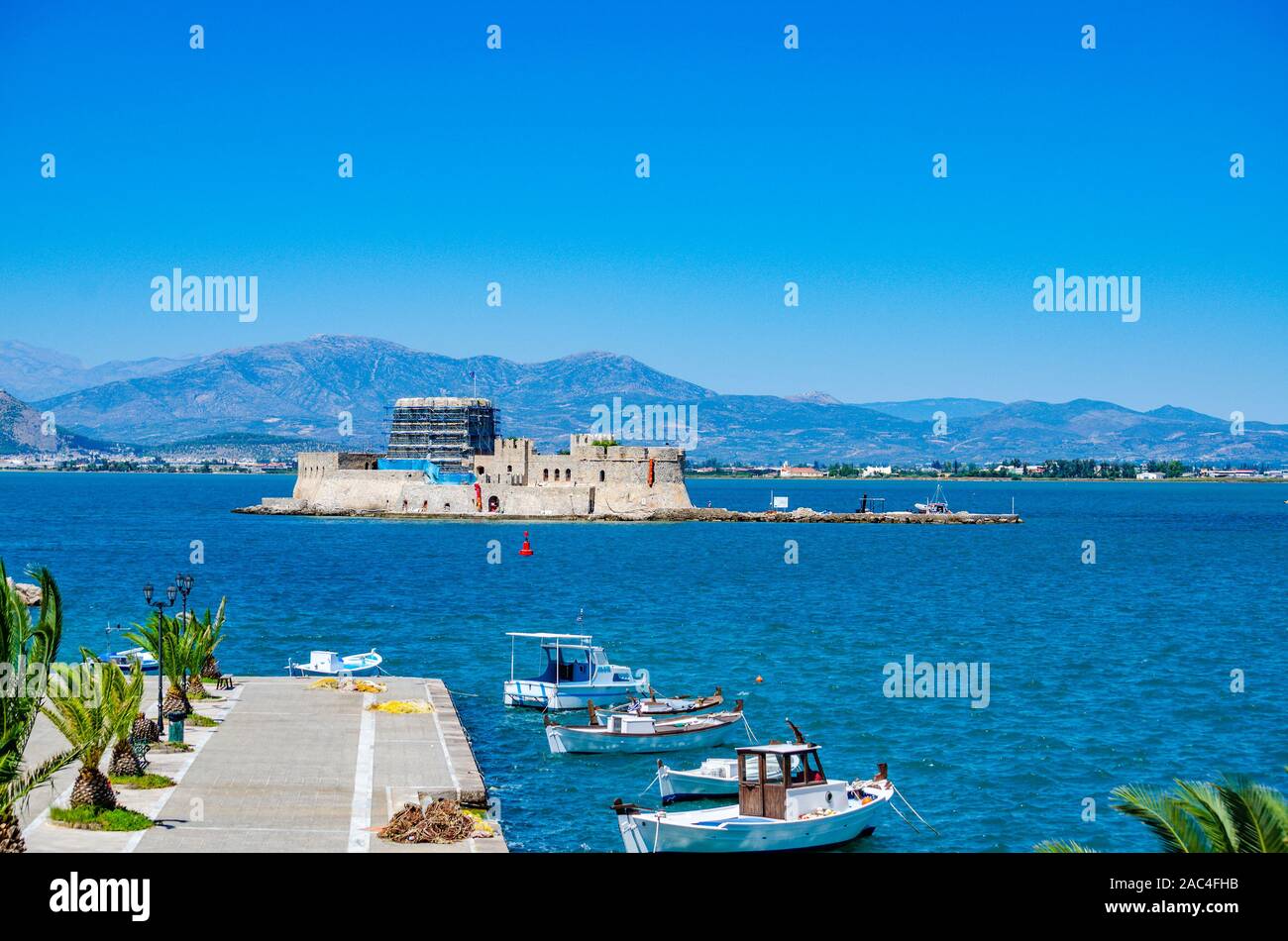Nafplio Port Waterfront Promenade High Resolution Stock Photography and ...