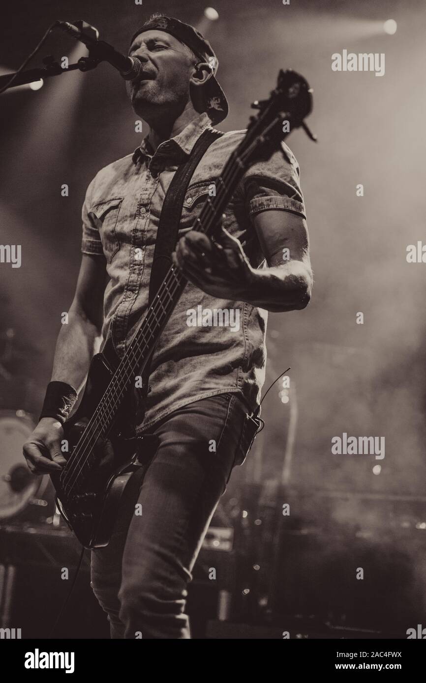 Theory of a deadman live at Manchester academy november 2019 Stock ...