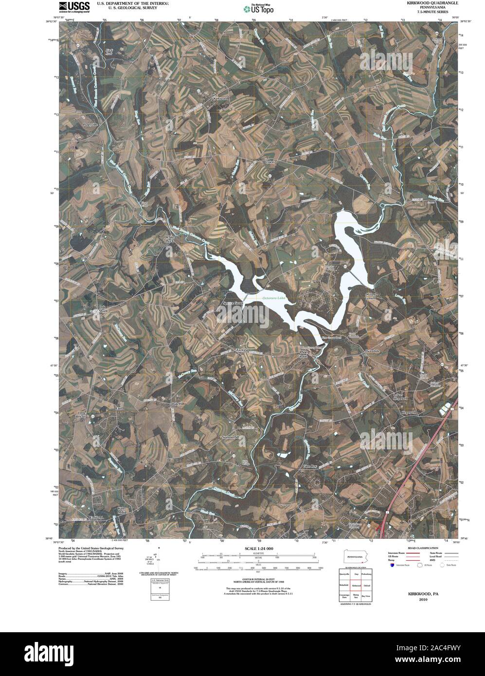 Map of kirkwood hi-res stock photography and images - Alamy