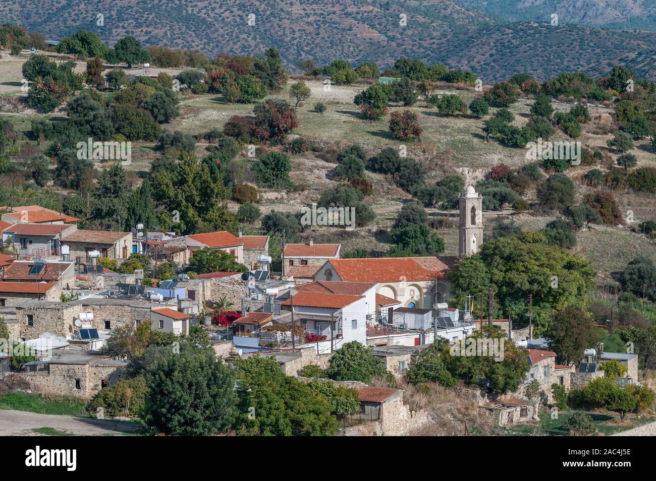 Kato Lefkara, Cyprus Stock Photo - Alamy