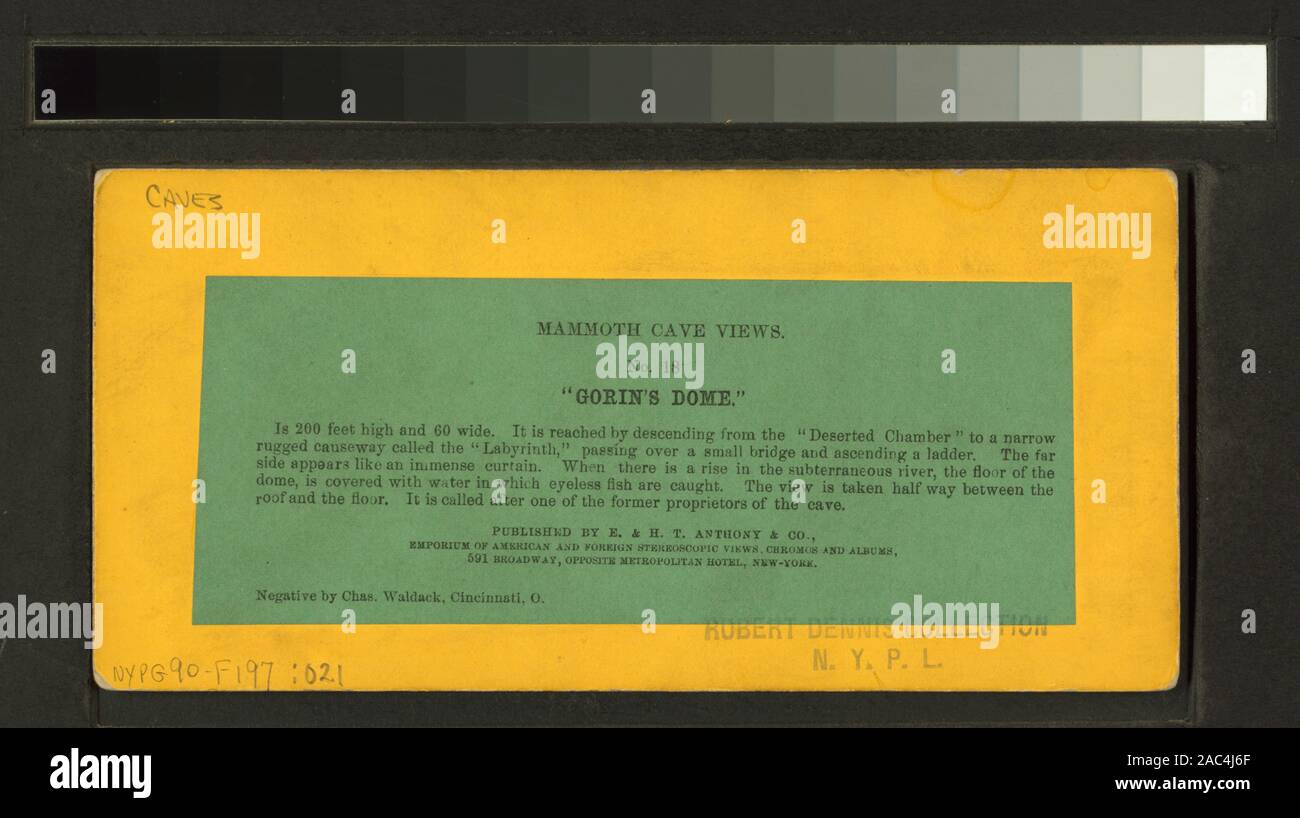 Gorin's Dome by E. & H.T. Anthony & CompanyGorin's Dome Stock Photo - Alamy