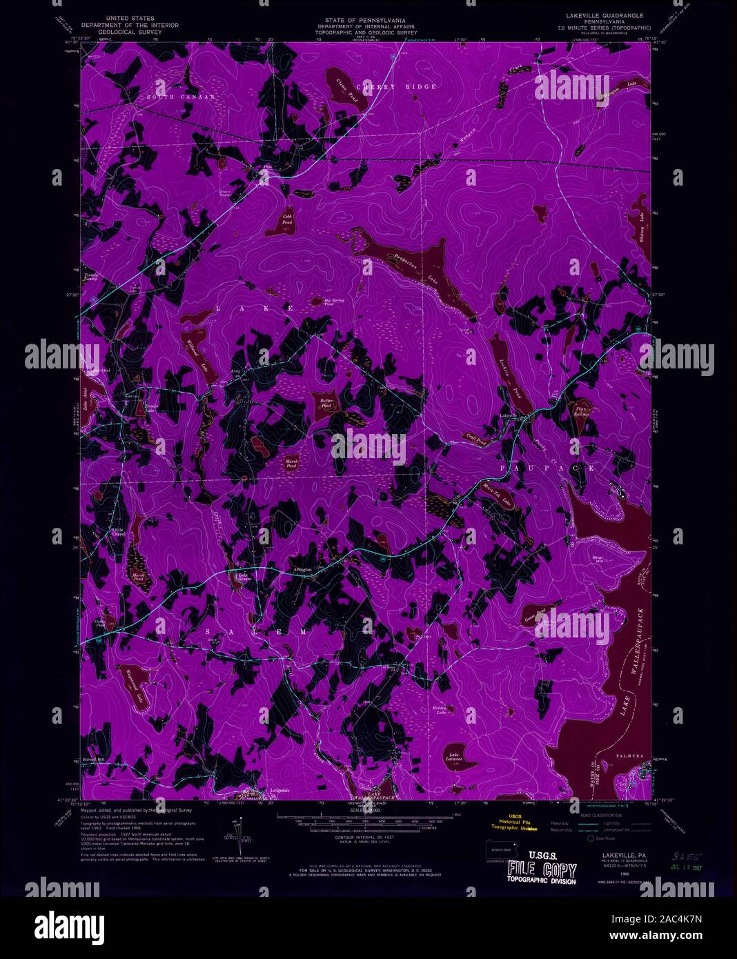 Lakeville map hi-res stock photography and images - Alamy