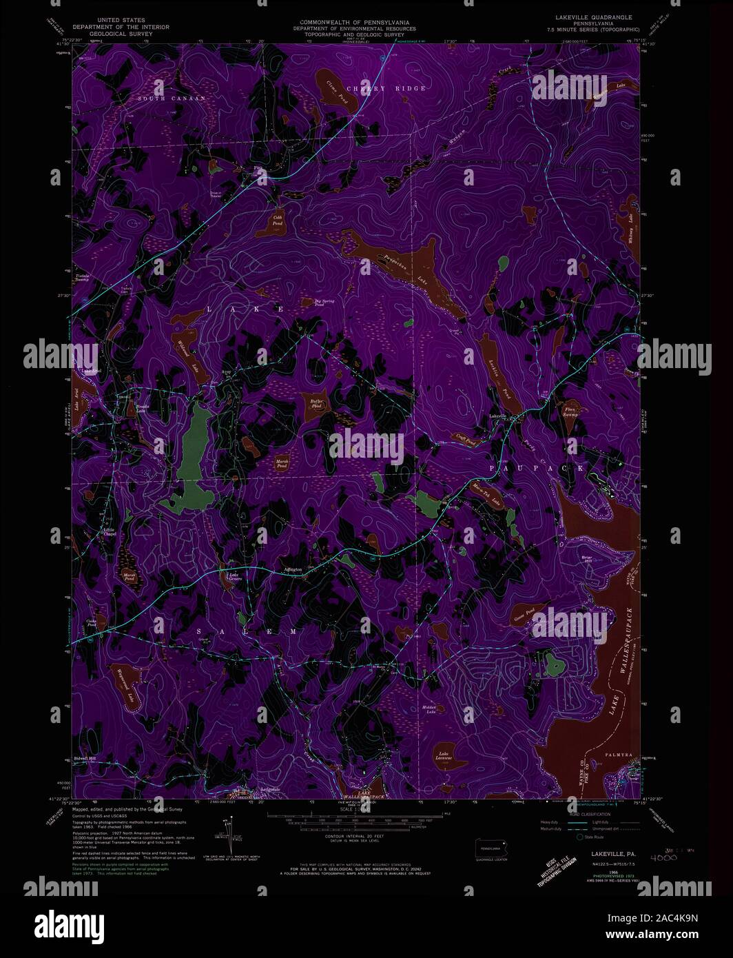 Lakeville map hi-res stock photography and images - Alamy