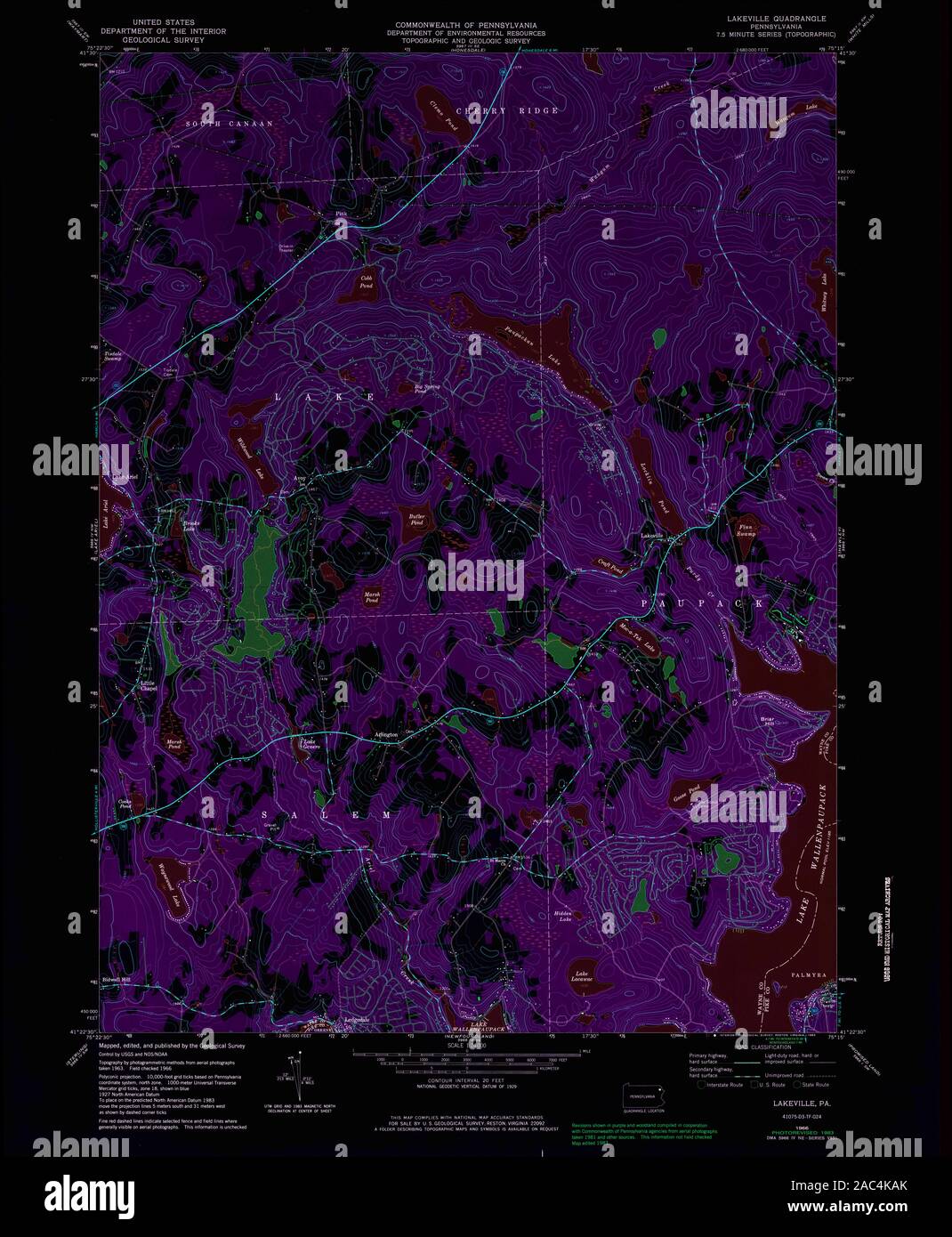 Lakeville map hi-res stock photography and images - Alamy