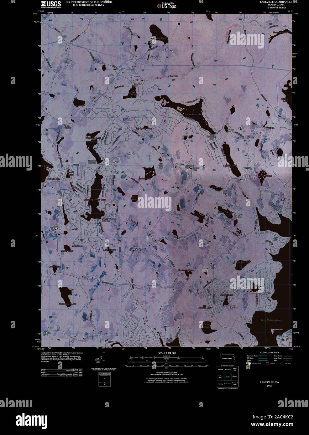 Lakeville map hi-res stock photography and images - Alamy