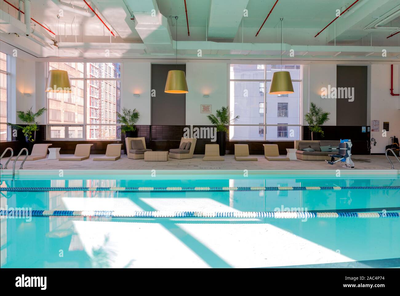 indoor swimming pool Stock Photo - Alamy