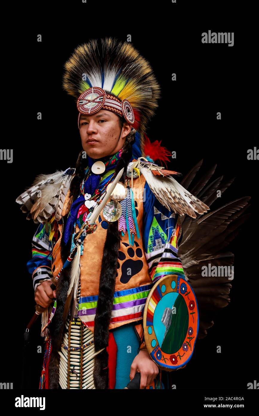 Native American Blackfoot Tribe