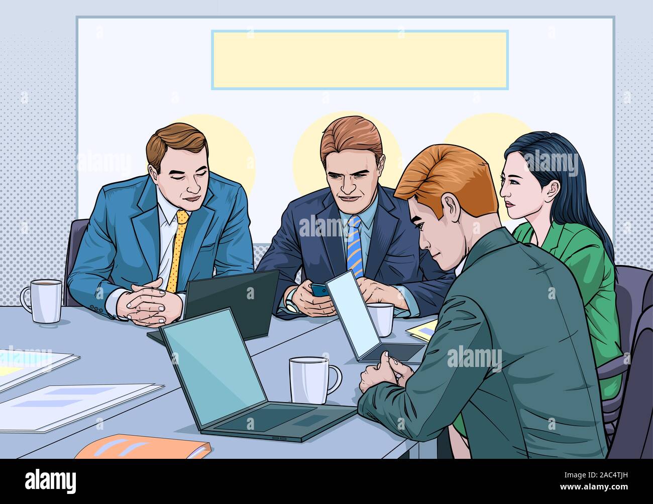 People on boards Stock Vector Images - Alamy