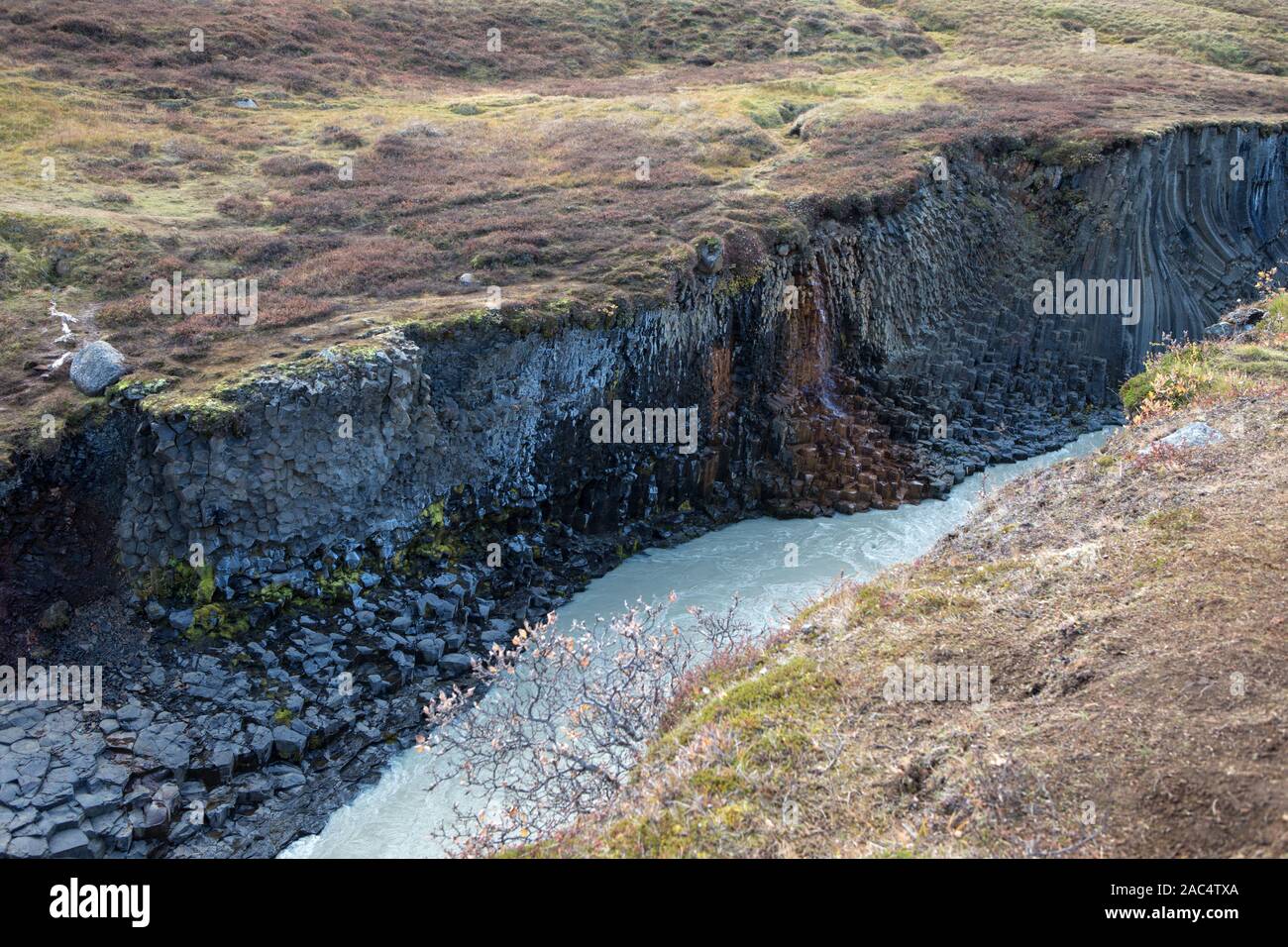 Studlagil Canyon, Iceland Stock Photo - Alamy