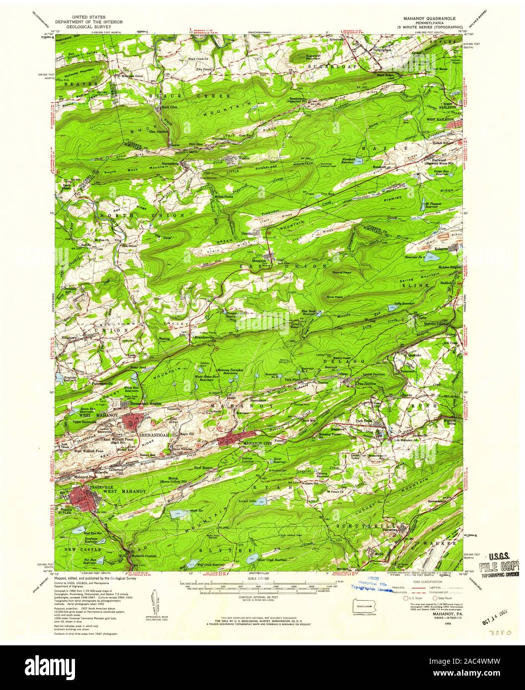 Mahanoy hi-res stock photography and images - Alamy