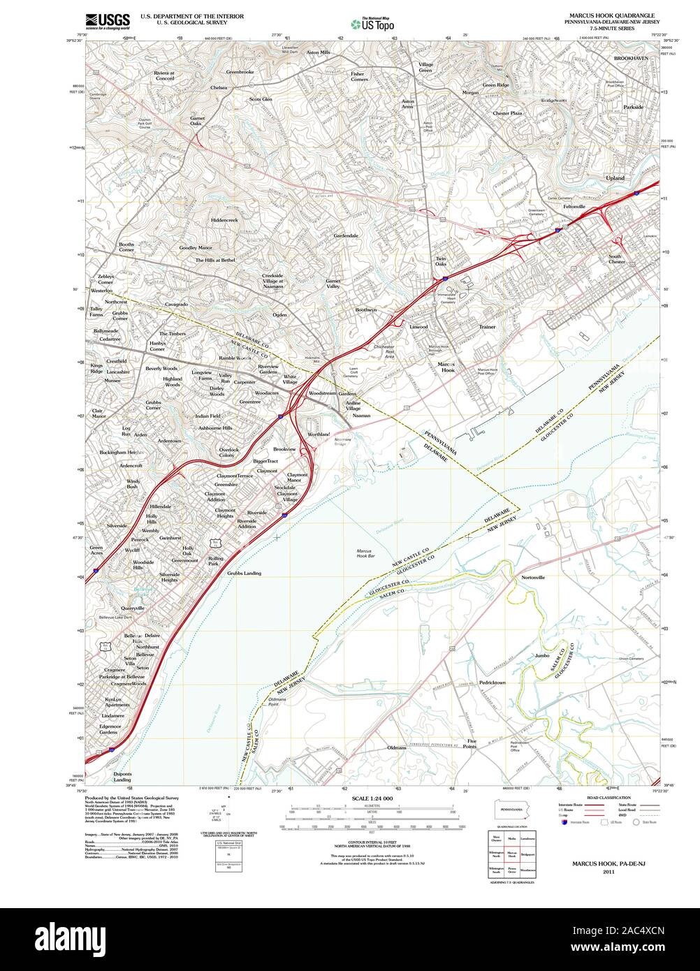 Map of marcus hi-res stock photography and images - Alamy