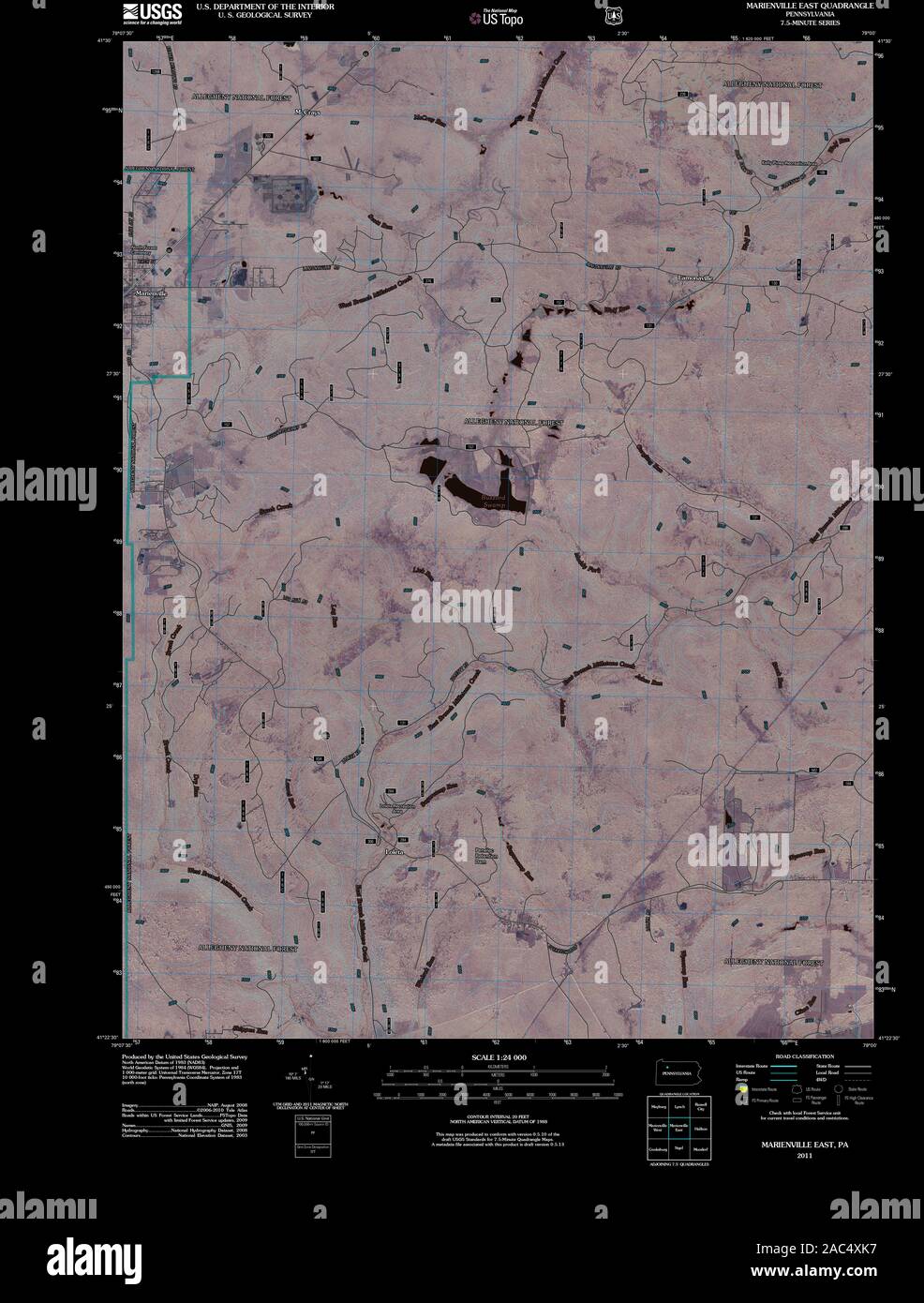 Map of marienville hi-res stock photography and images - Alamy