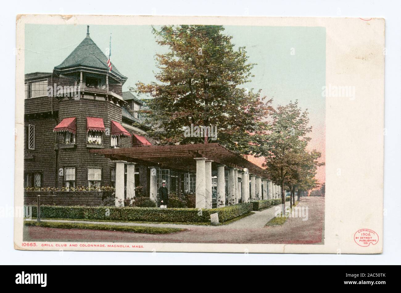 Grill Club and Colonnade, Magnolia, Mass First appearance of 'Phostint ...