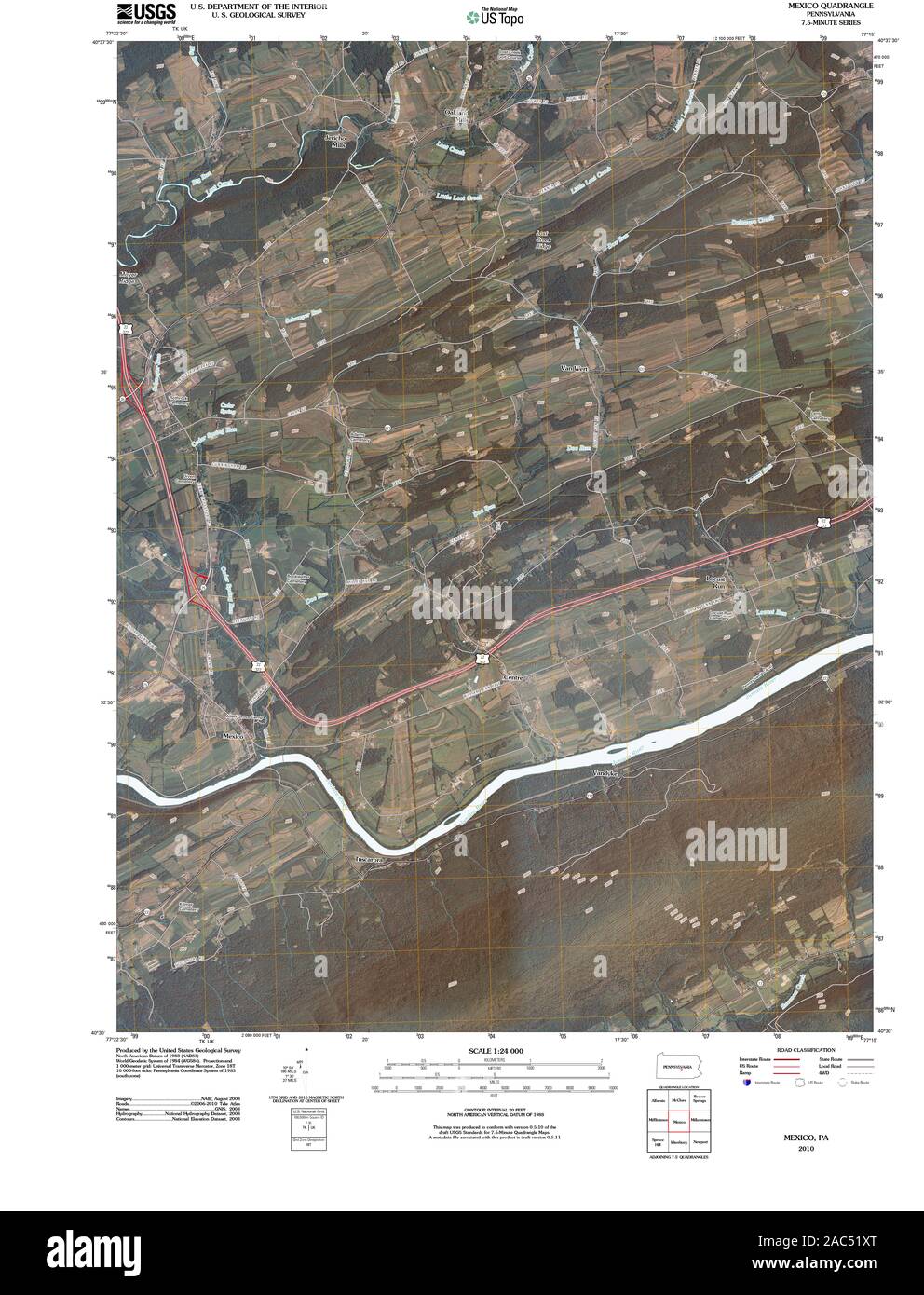 Mexico map topographical hi-res stock photography and images - Alamy