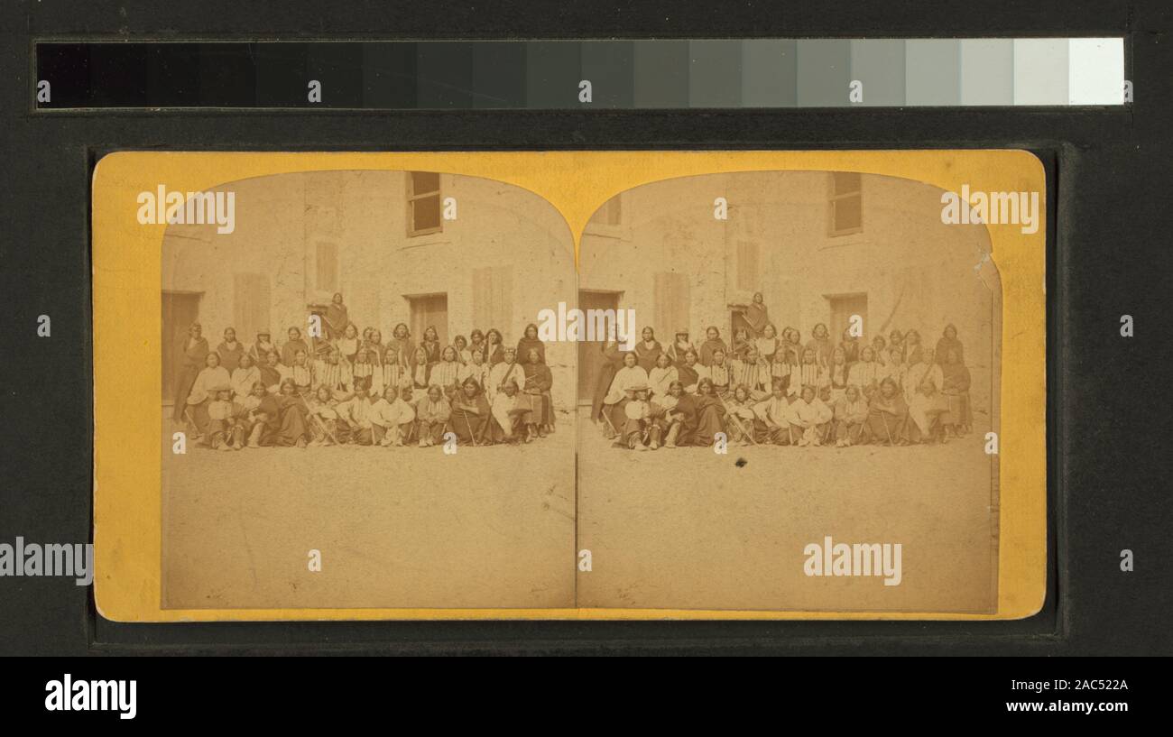 Group portrait of the Native American prisoners Group portrait of the ...