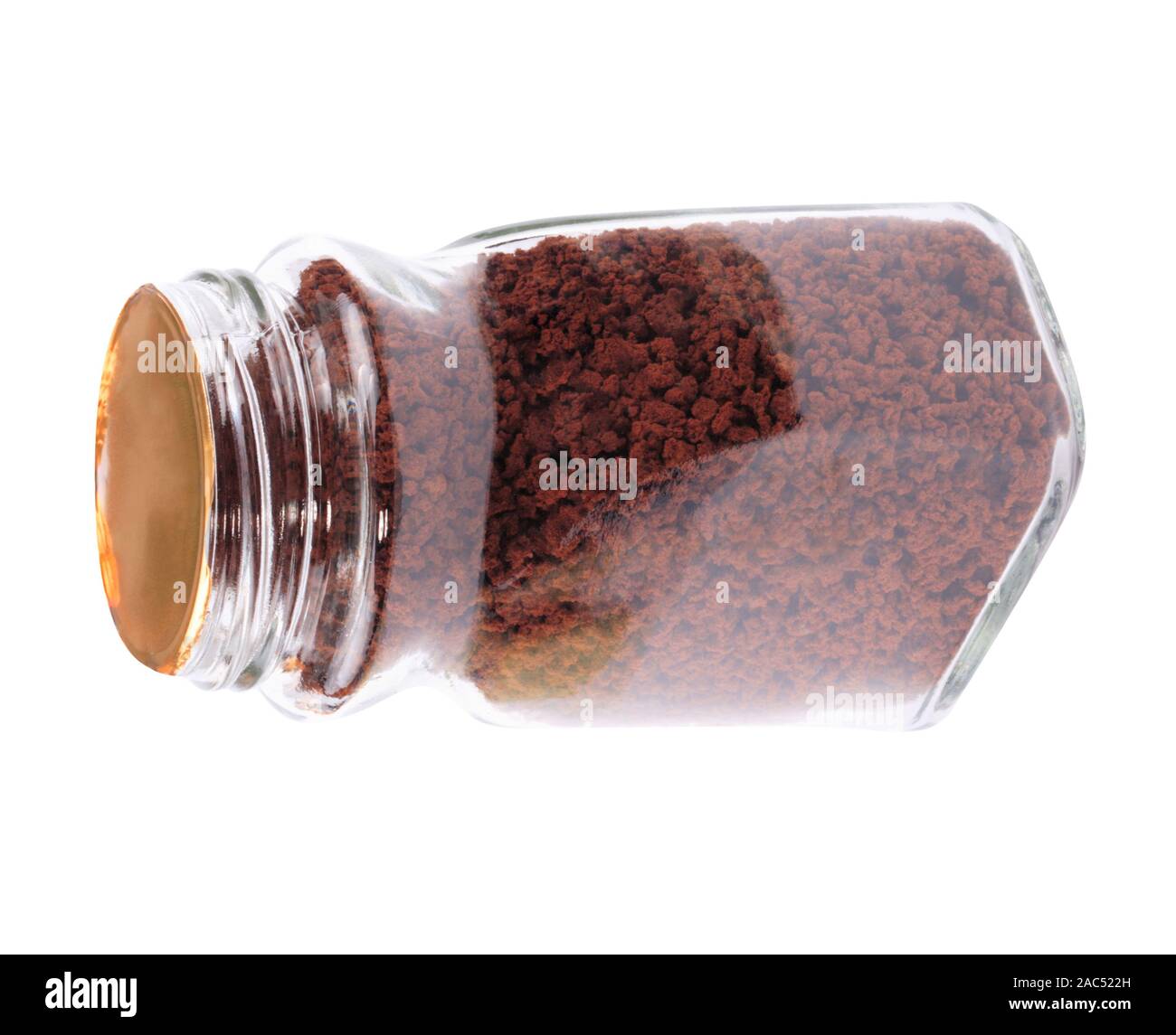 Jar of Instant Coffee Isolated Stock Photo - Alamy