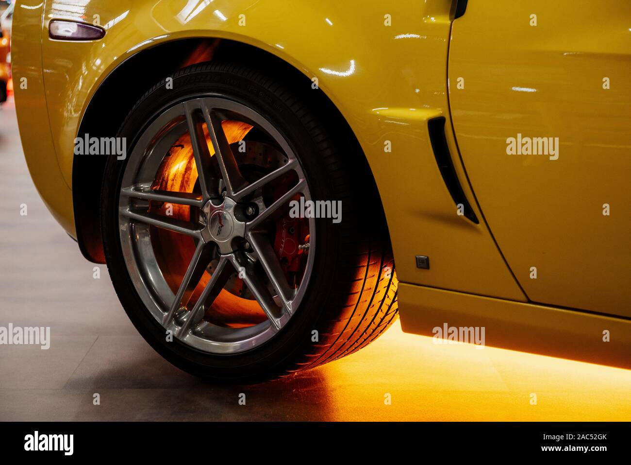 SINSHEIM, GERMANY - OCTOBER 16, 2018: Technik Museum. Stylish design ...