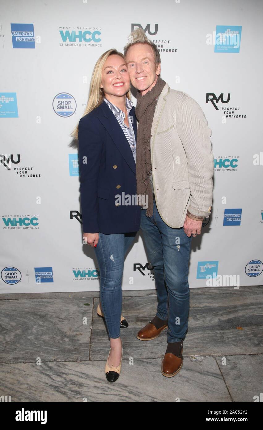 WEST HOLLYWOOD, CA - NOVEMBER 30: Elisabeth Rohm, Steve Valentine, at ...