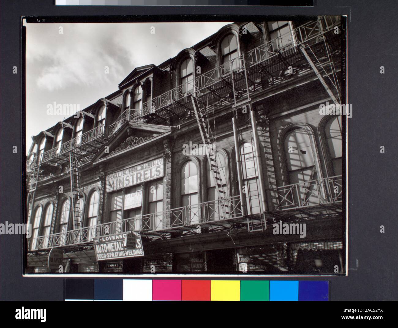 Gus Hills Minstrels, 1890-1898 Park Avenue, Manhattan Bust in pediment ...
