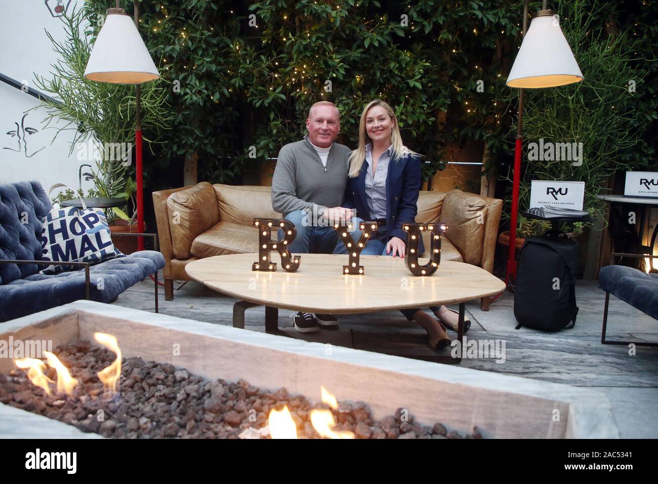 WEST HOLLYWOOD, CA - NOVEMBER 30: Elisabeth Rohm, Judge Jonathan T ...