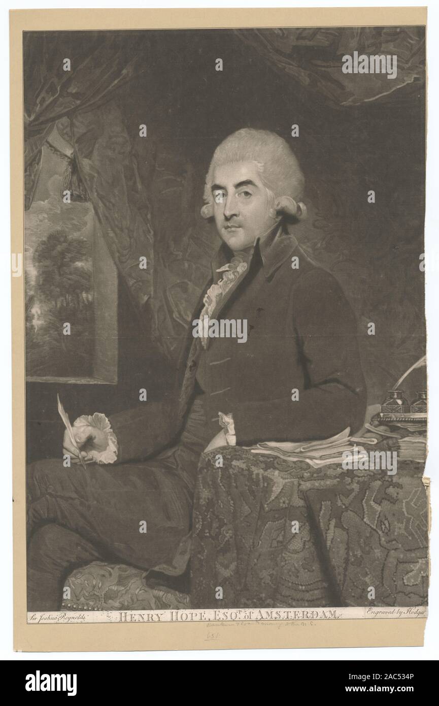 Henry hope esq hi-res stock photography and images - Alamy