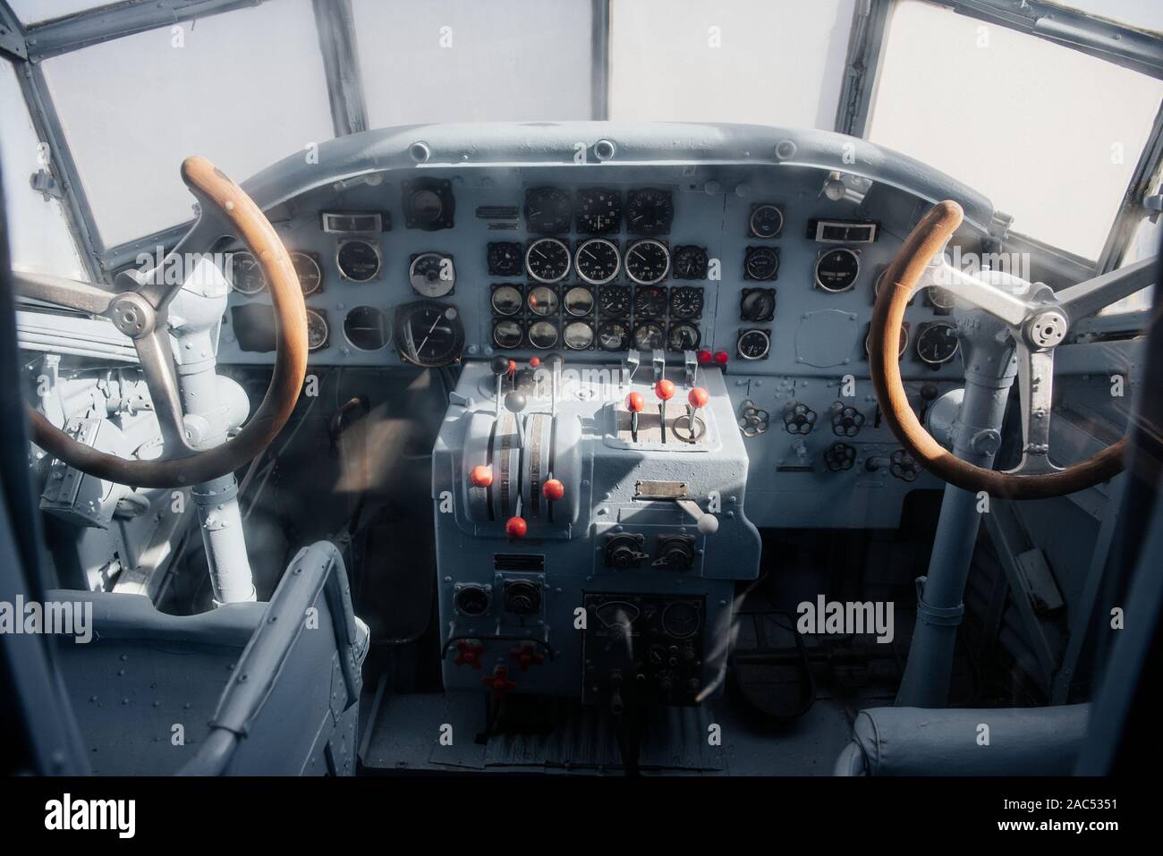 SINSHEIM, GERMANY - OCTOBER 16, 2018: Technik Museum. White interior ...