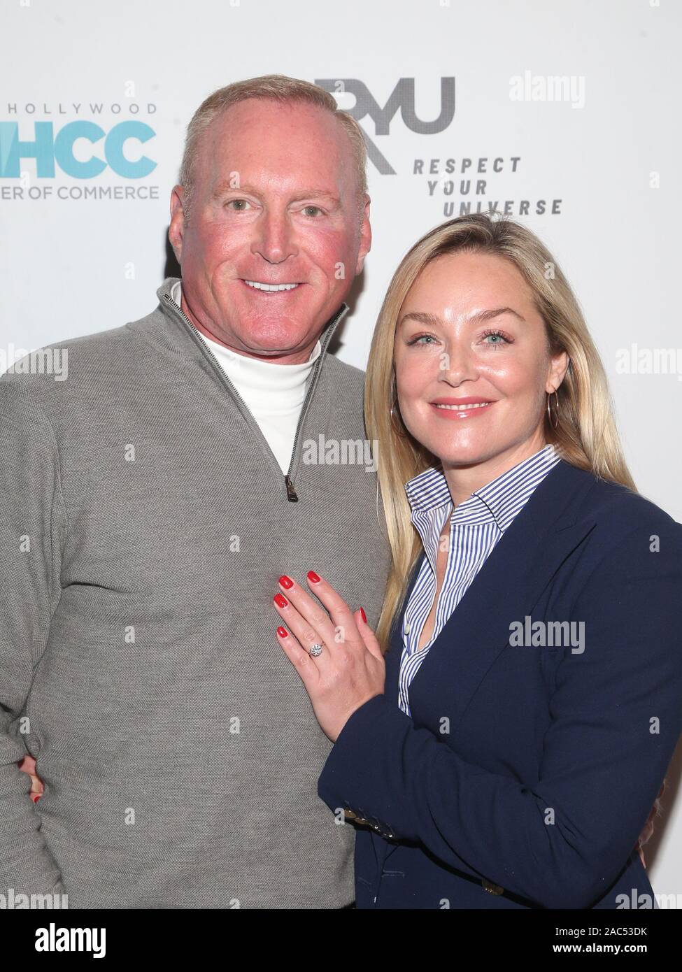 WEST HOLLYWOOD, CA - NOVEMBER 30: Elisabeth Rohm, Judge Jonathan T ...