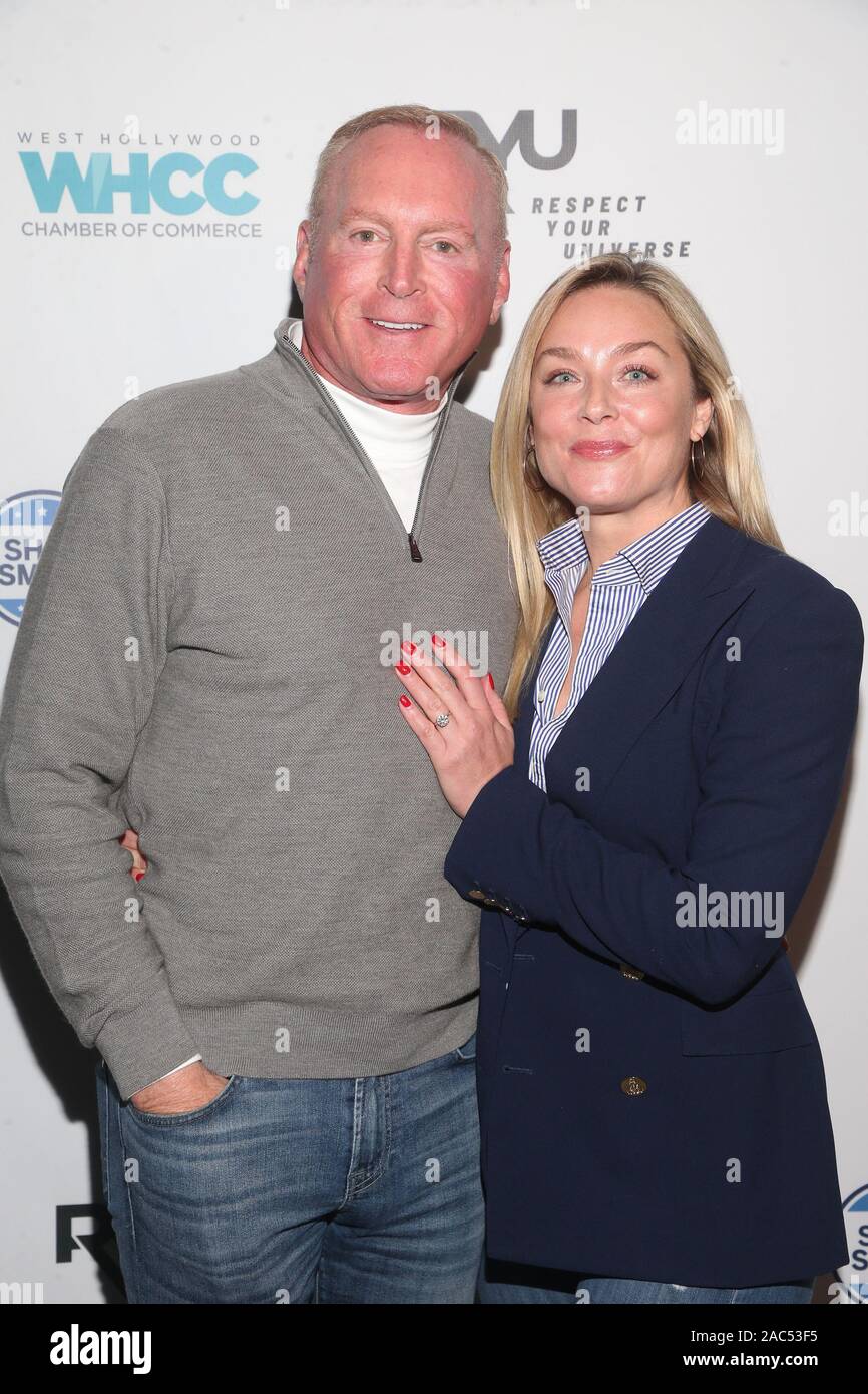 WEST HOLLYWOOD, CA - NOVEMBER 30: Elisabeth Rohm, Judge Jonathan T ...