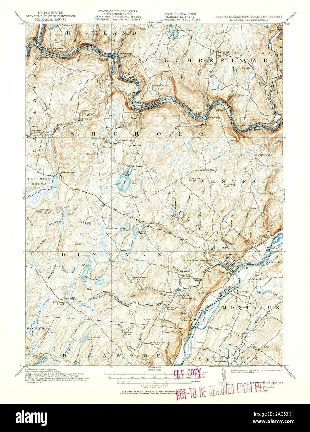 1913 pennsylvania map Cut Out Stock Images & Pictures - Alamy