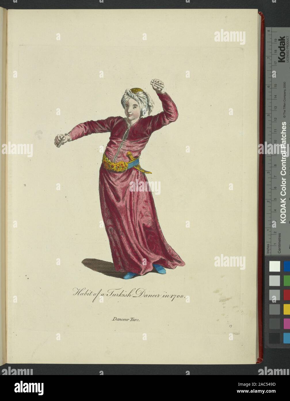 Habit of a Turkish dancer in 1700 Danceur Turc Habit of a Turkish ...