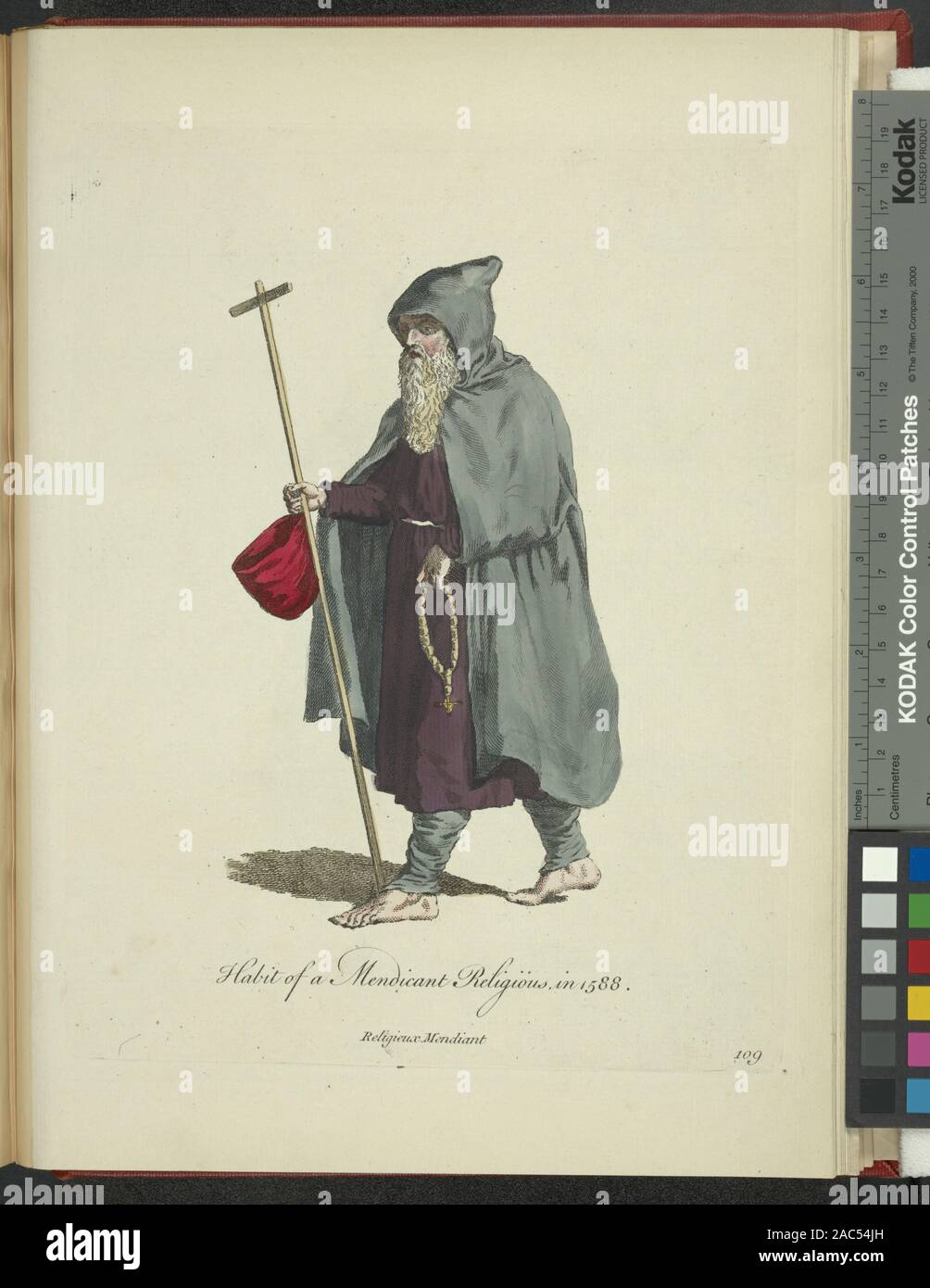 Habit of a mendicant religious in 1588 Religious mendicant Habit of a ...