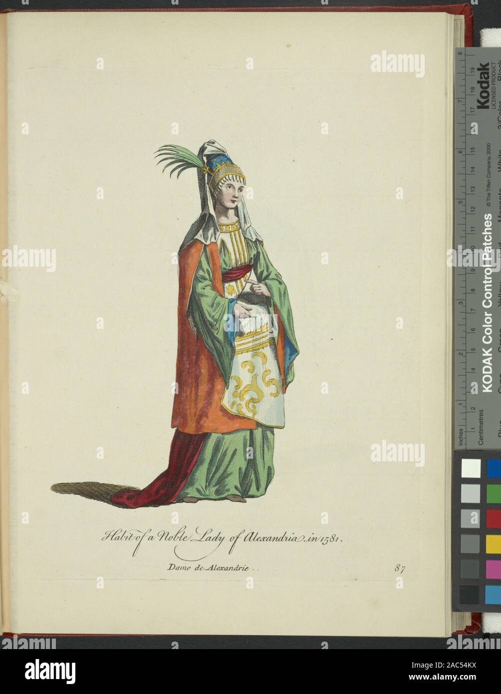 Habit of a noble lady of Alexandria in 1581 Dame de Alexandrie Habit of ...