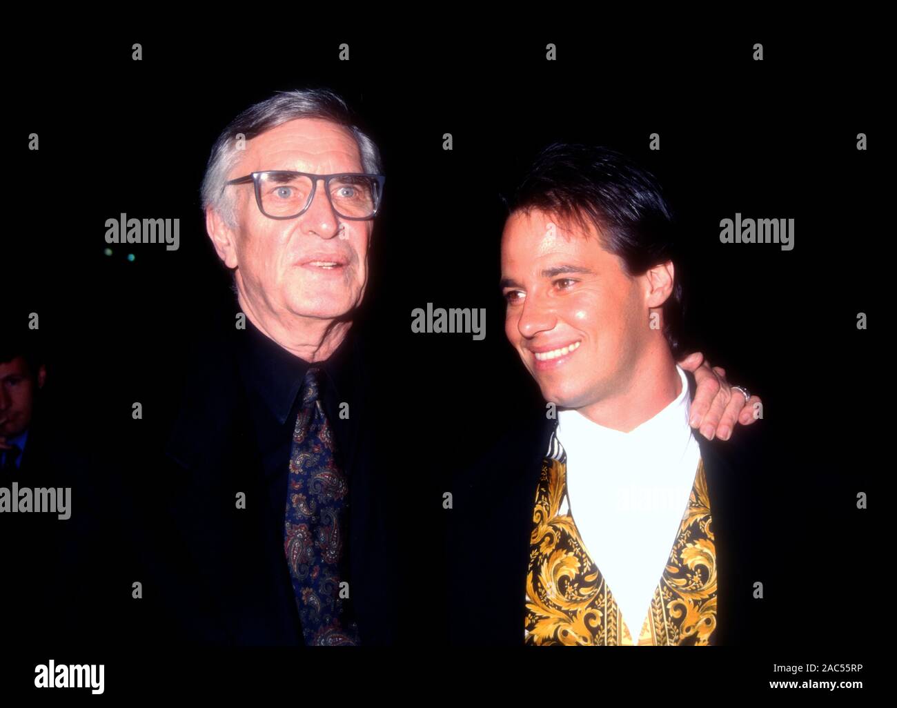 Los Angeles, California, USA 20th March 1995 (L-R) Actor Martin Landau ...