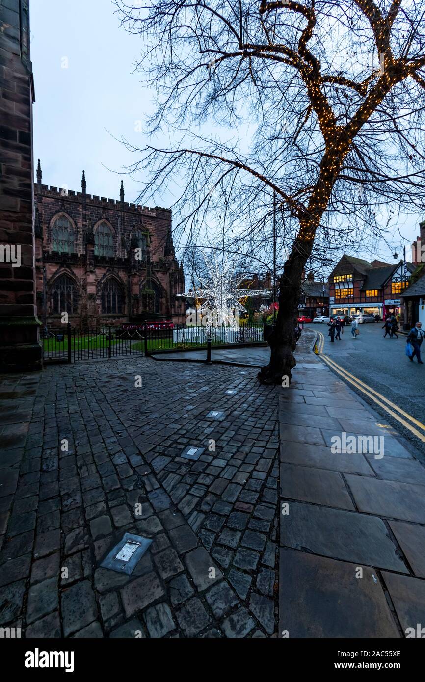 Chester cathedral christmas hi-res stock photography and images - Alamy