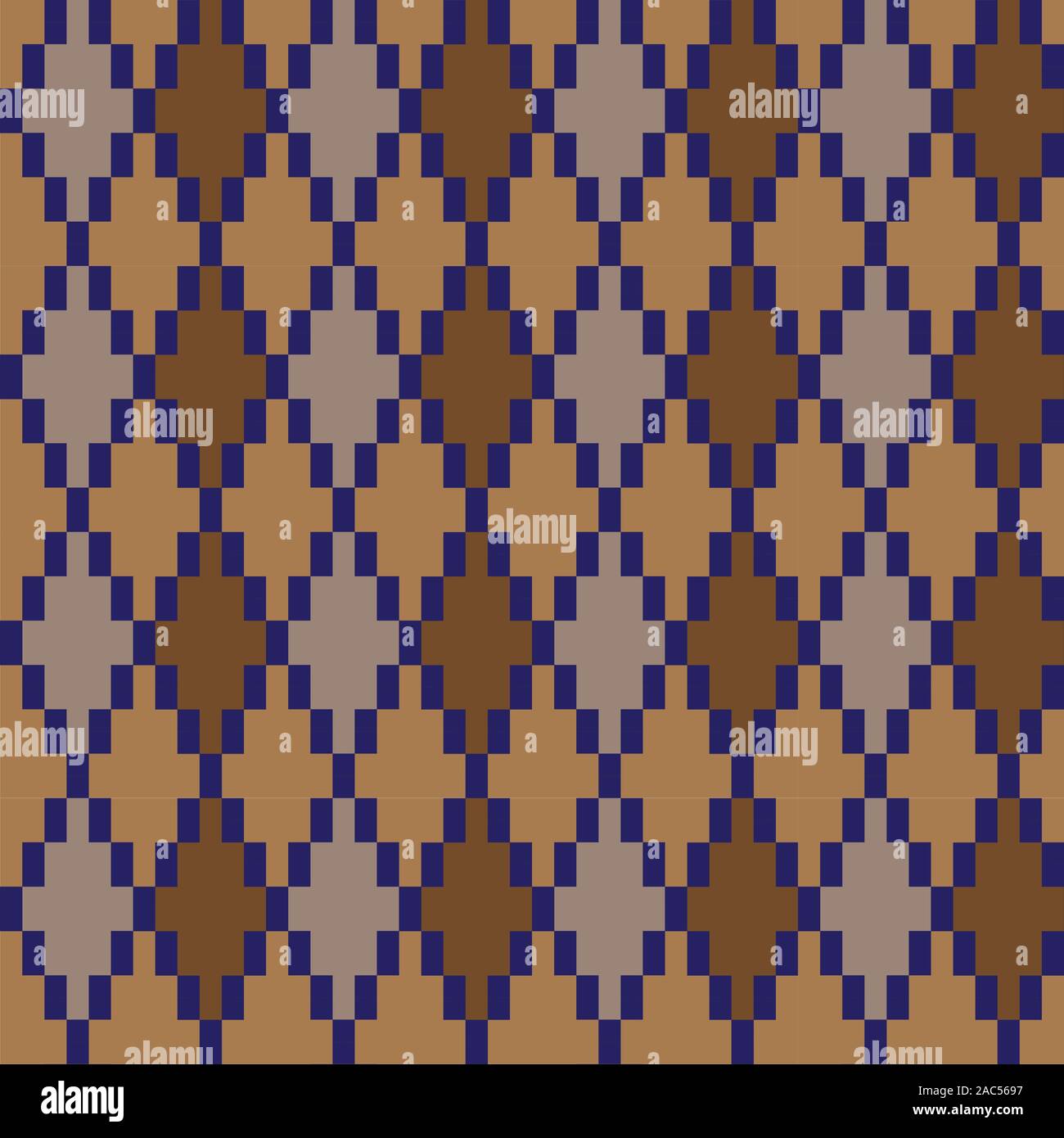 Classic Argyle Seamless Pattern - This is a classic argyle, diamond ...