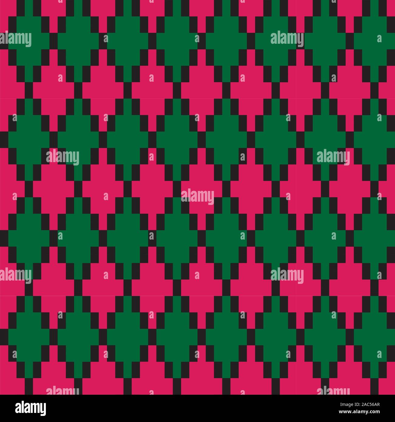 Classic Argyle Seamless Pattern - This is a classic argyle, diamond ...