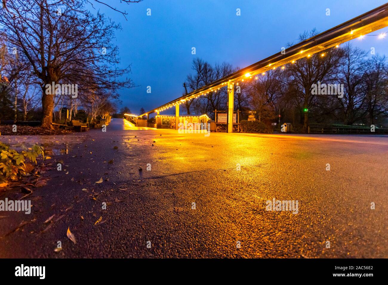 Chester zoo monorail hi-res stock photography and images - Alamy