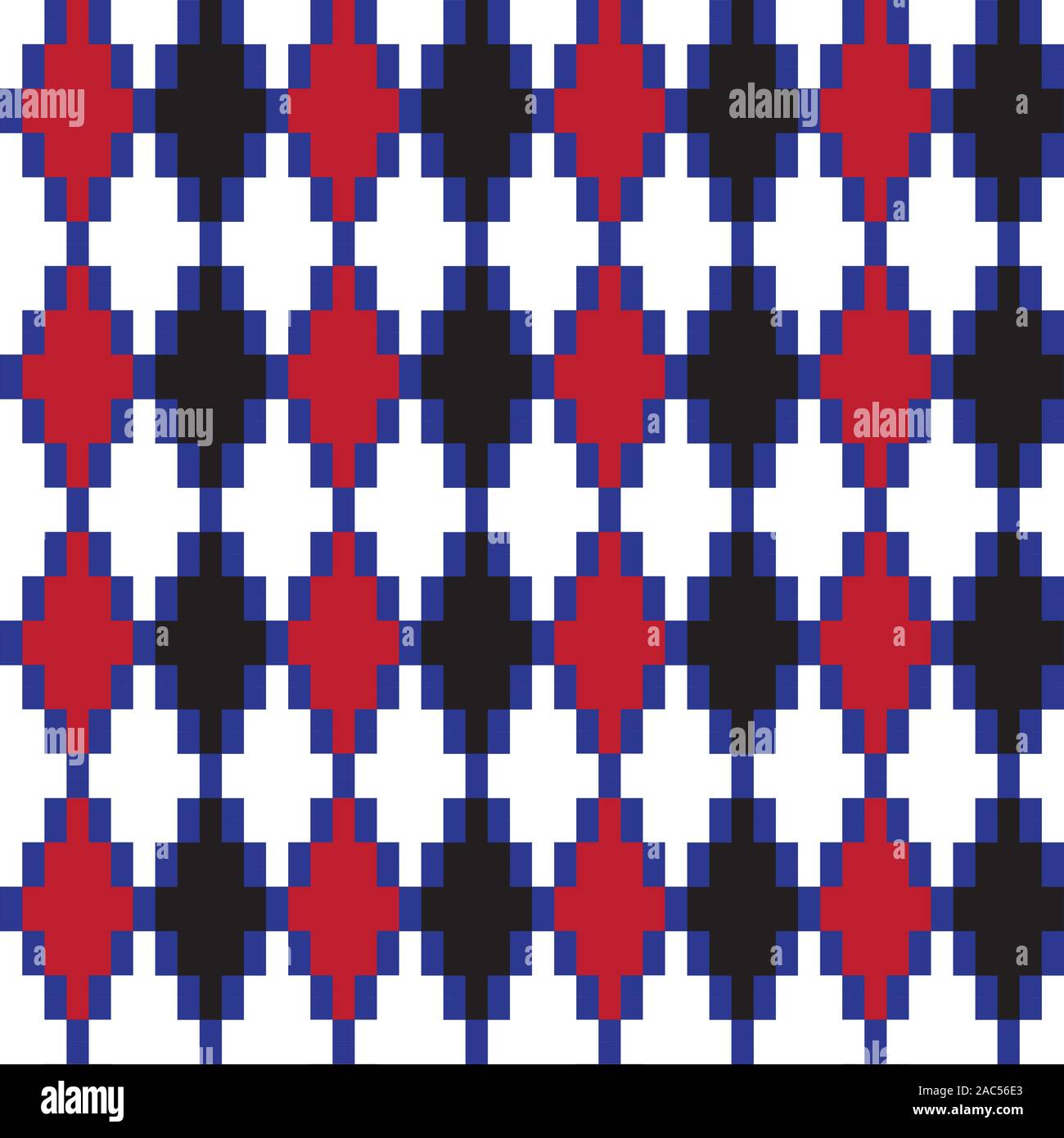 Classic Argyle Seamless Pattern - This is a classic argyle, diamond ...