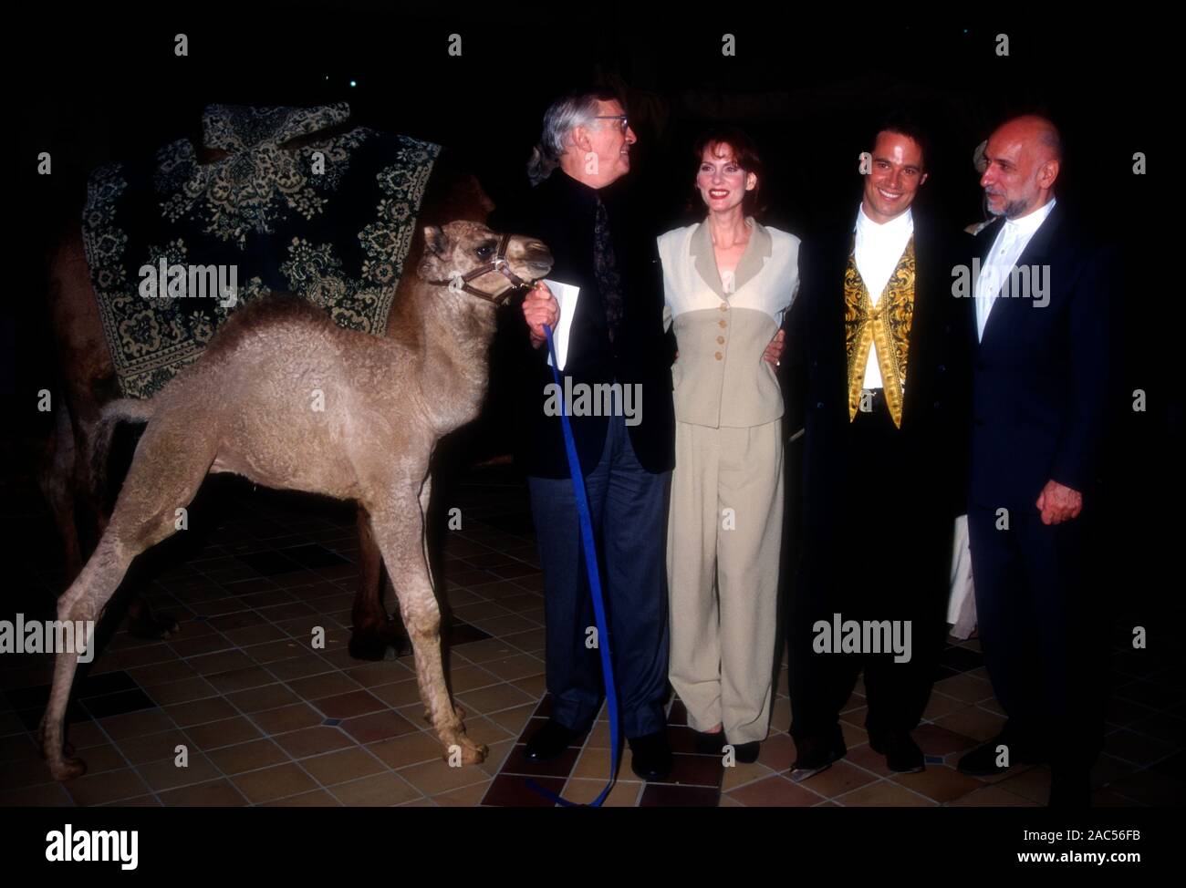Los Angeles, California, USA 20th March 1995 (L-R) Actor Martin Landau ...