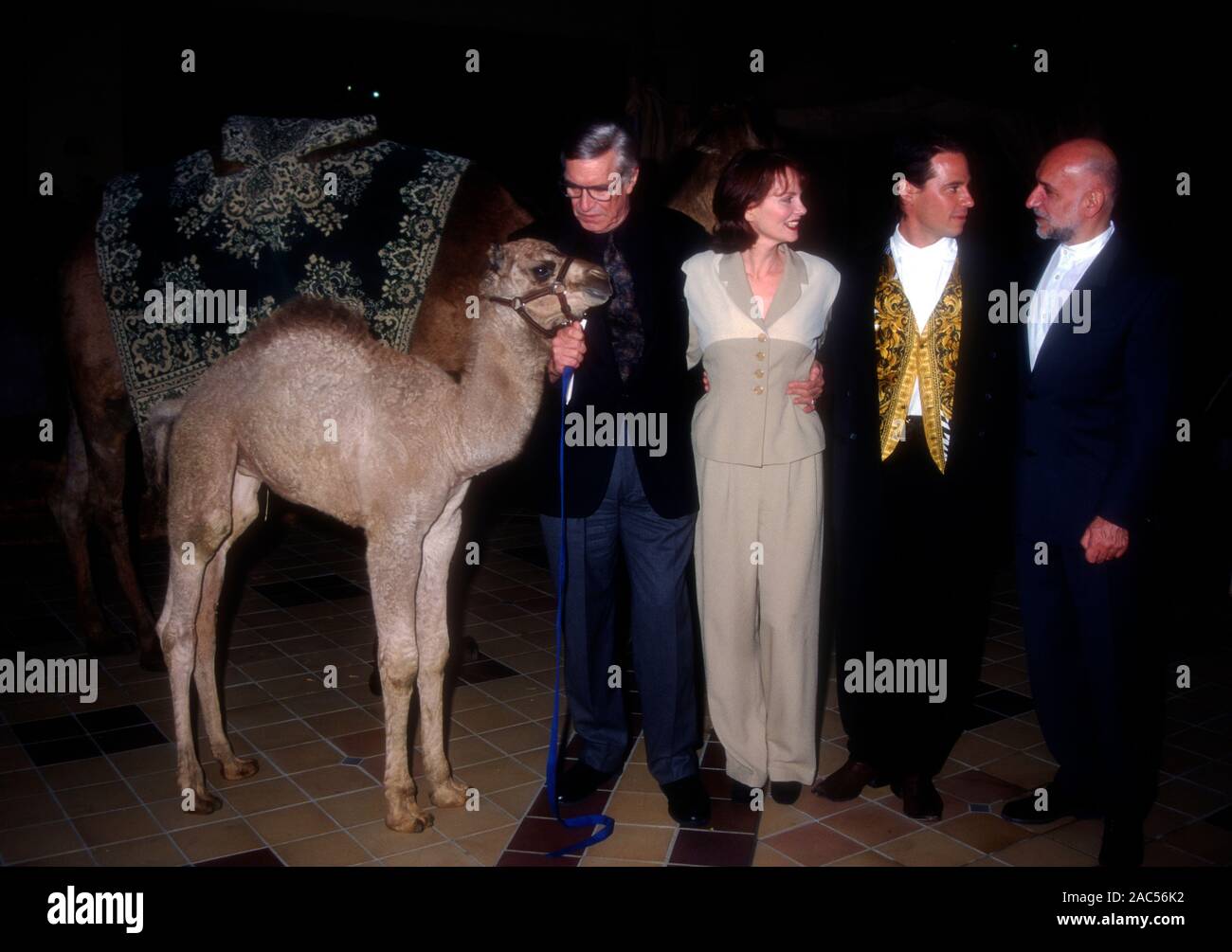 Los Angeles, California, USA 20th March 1995 (L-R) Actor Martin Landau ...