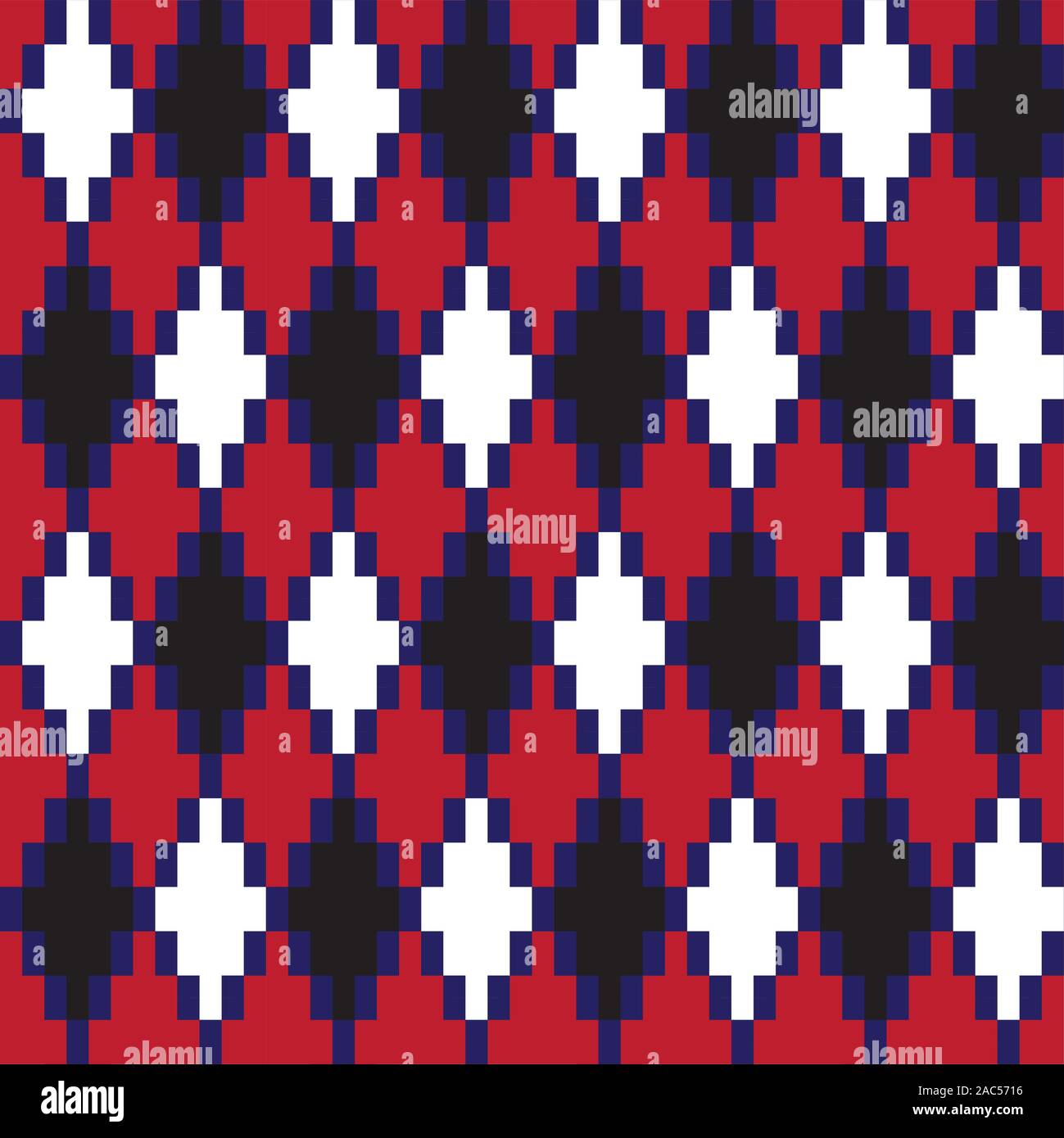 Classic Argyle Seamless Pattern - This is a classic argyle, diamond ...