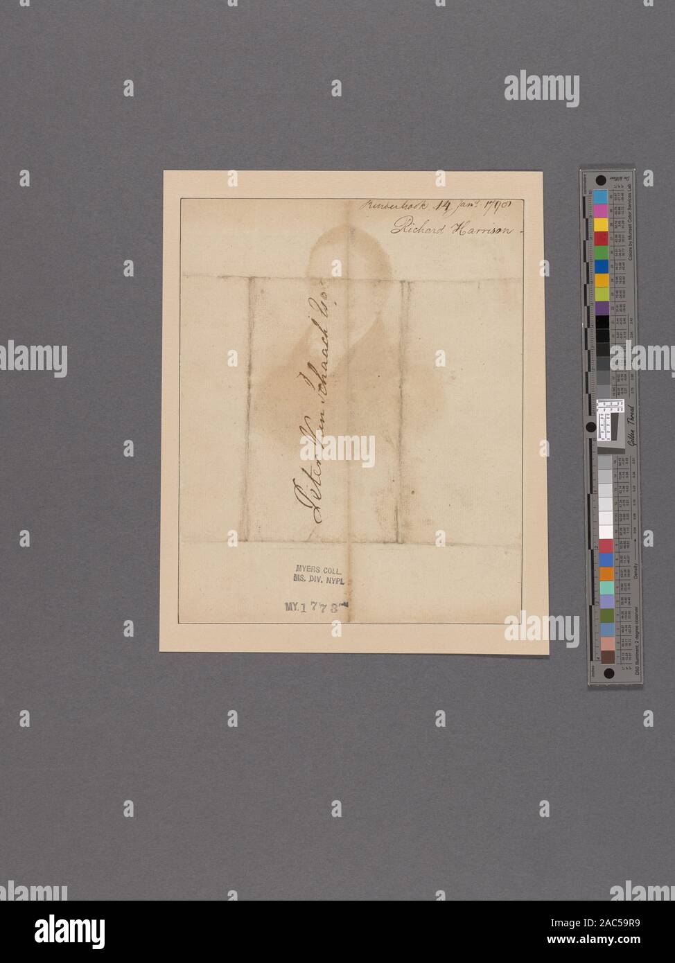 Harison, Richard Kinderhook To Peter Van Schaack Harison, Richard ...